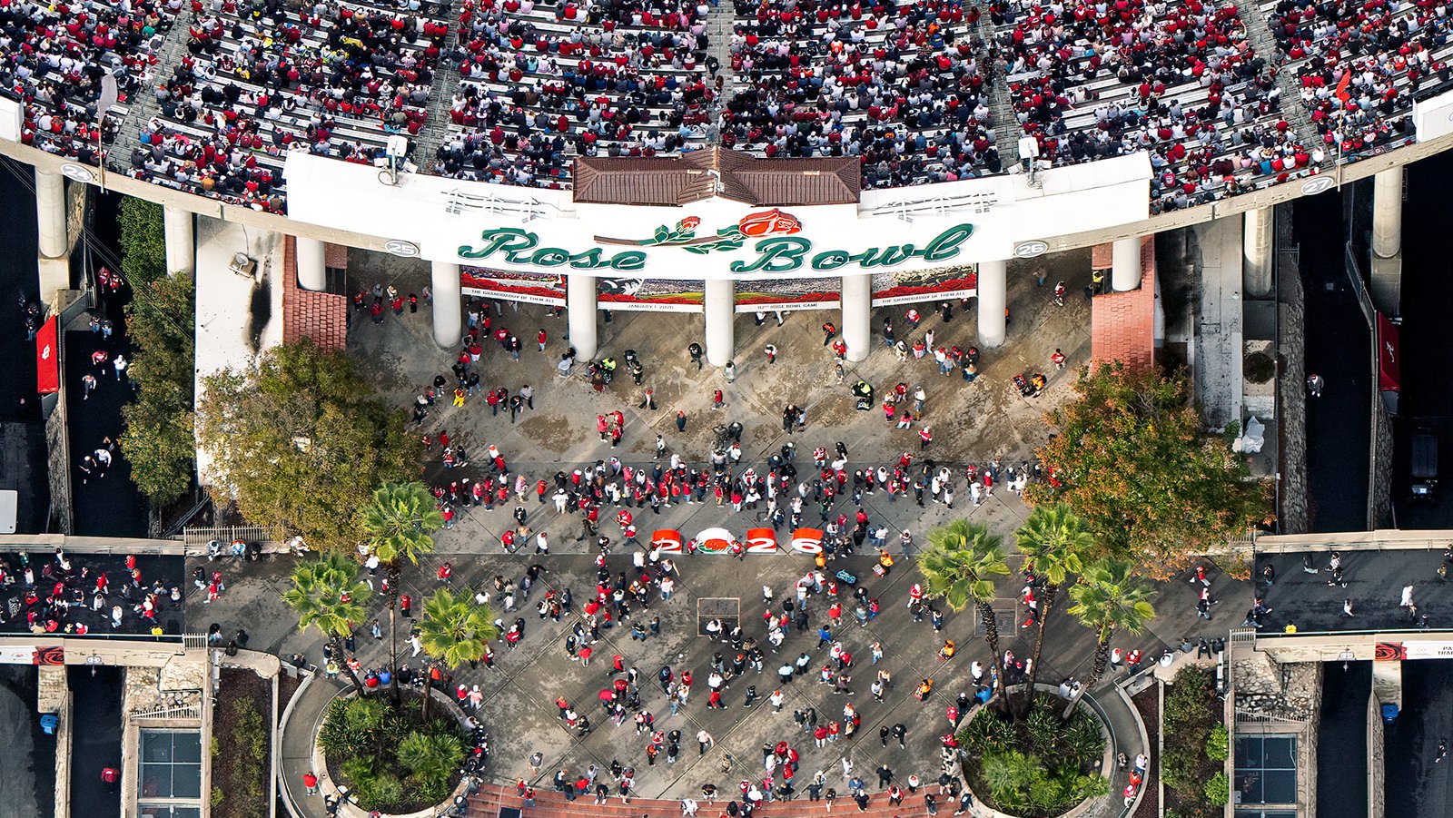 112th Rose Bowl Game - 2026 Stealth Bomber Flyover at the Rose Bowl ...