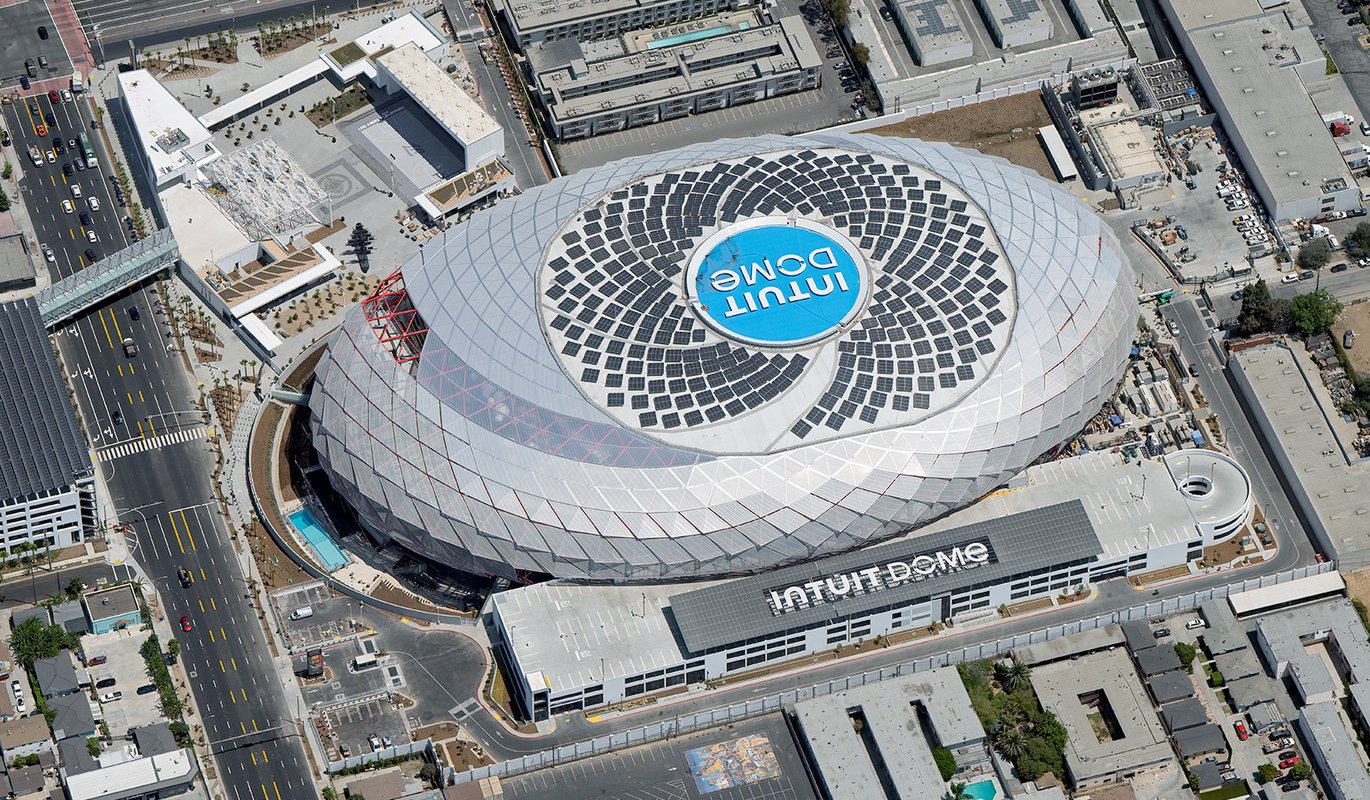 Fast Company - Intuit Dome | West Coast Aerial Photography, Inc