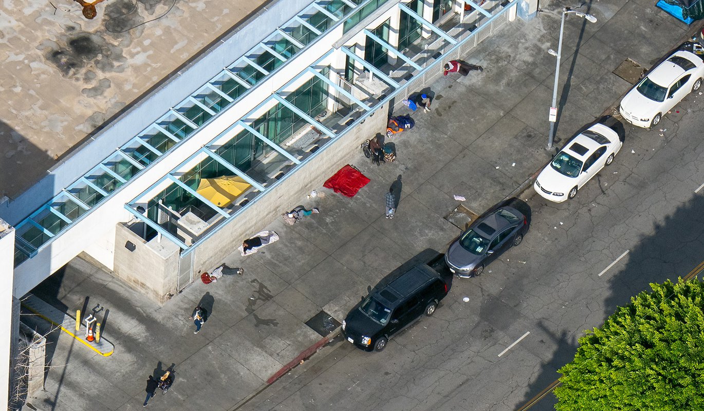 The Reality of Homelessness in LA - An Aerial Perspective | West Coast ...