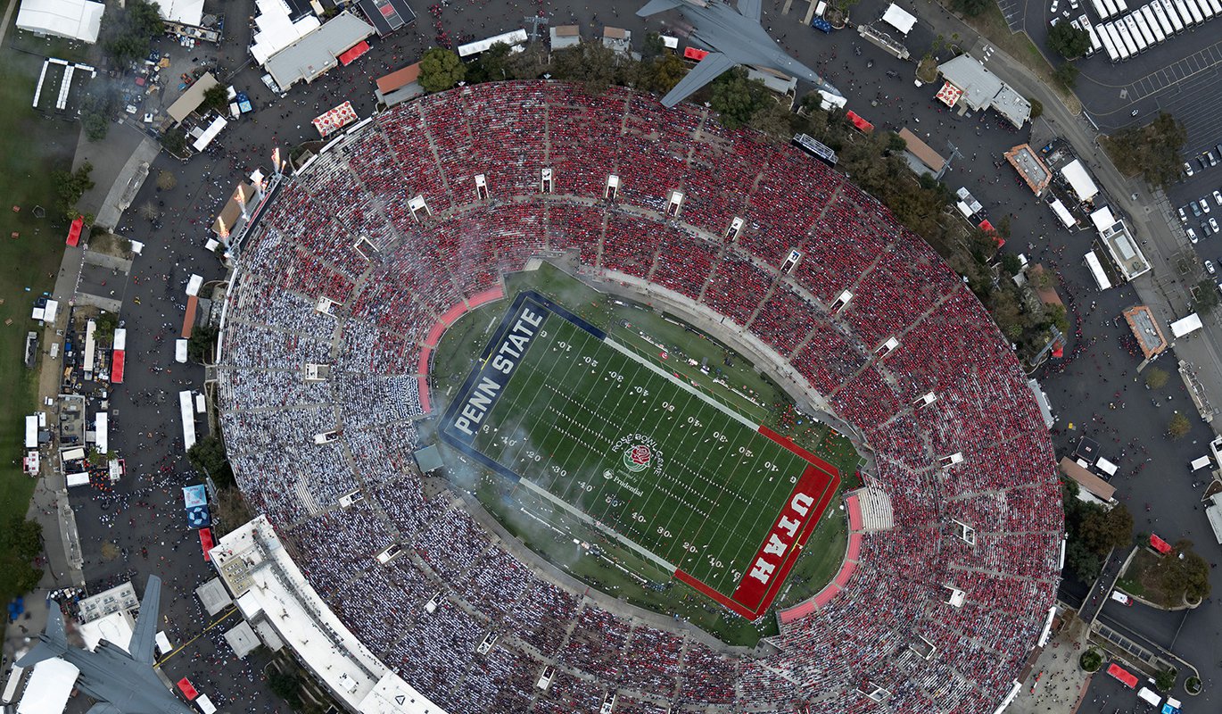 The 109th Rose Bowl Game | West Coast Aerial Photography, Inc