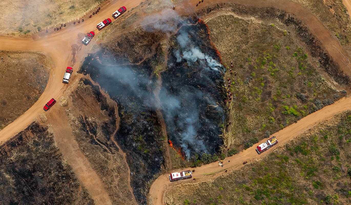 Getting Ready for the Fire Season | West Coast Aerial Photography, Inc