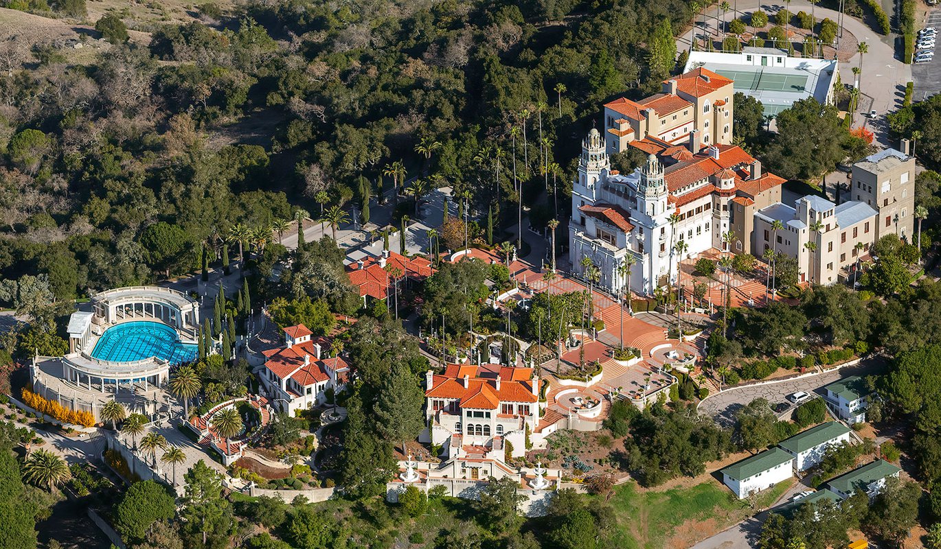 Hearst Castle - Photos from Above | West Coast Aerial Photography, Inc
