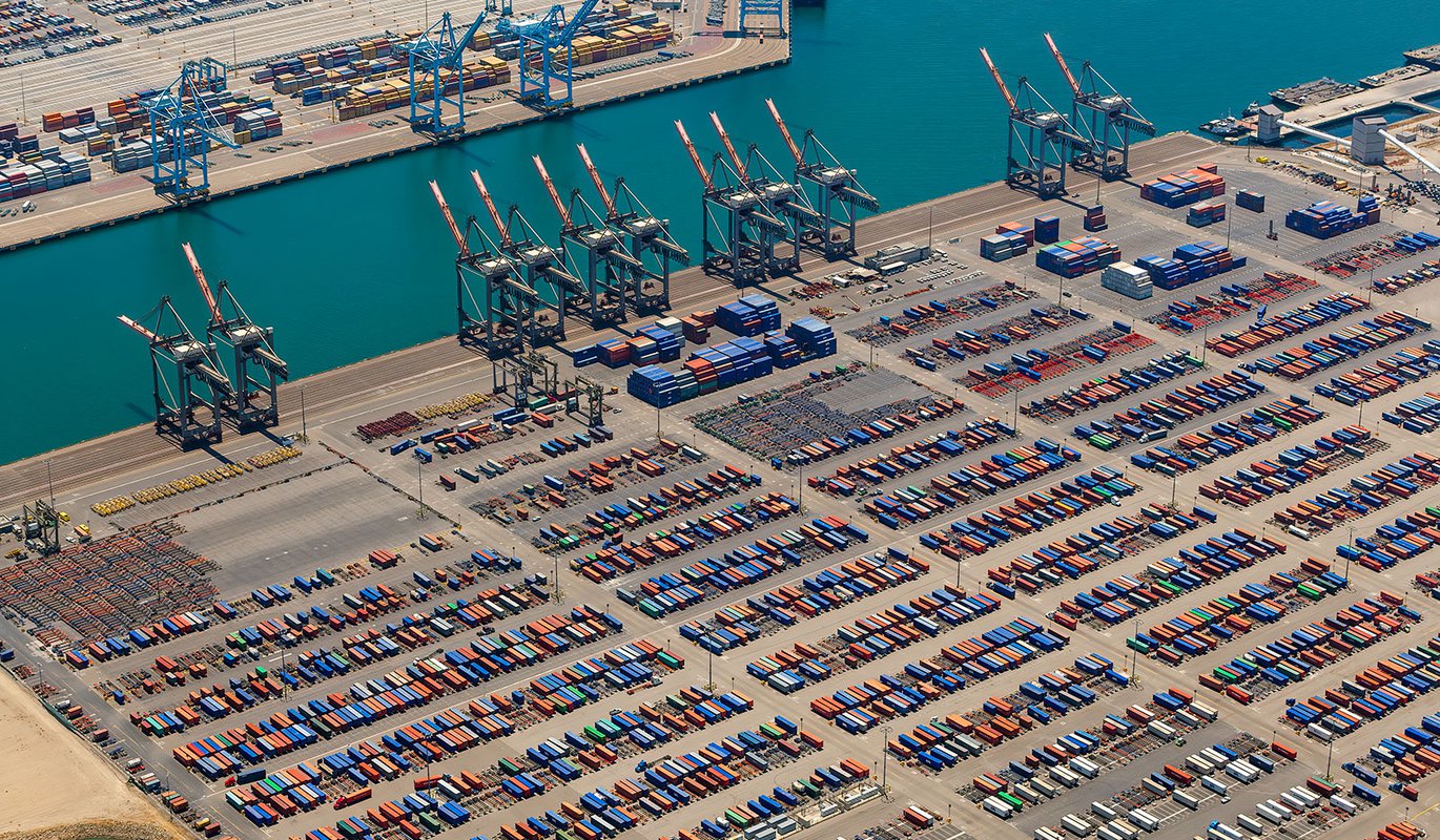 Where is Everybody at the Port of LA? | West Coast Aerial Photography, Inc